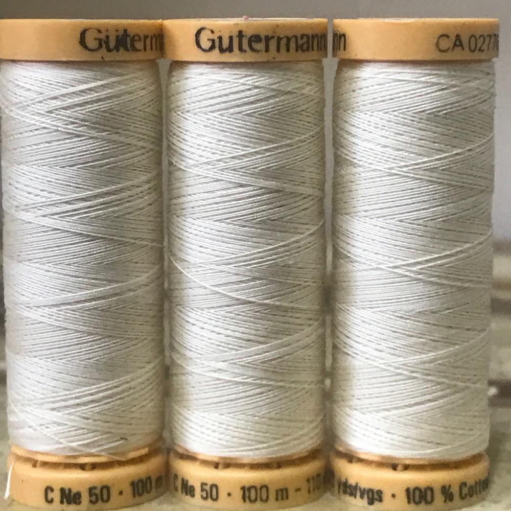 Gutermann - 919 - Cream Cotton Thread – Homepatch